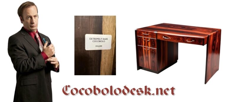 Cocobolo Desk - A Look at the Luxury Symbol from Better Call Saul